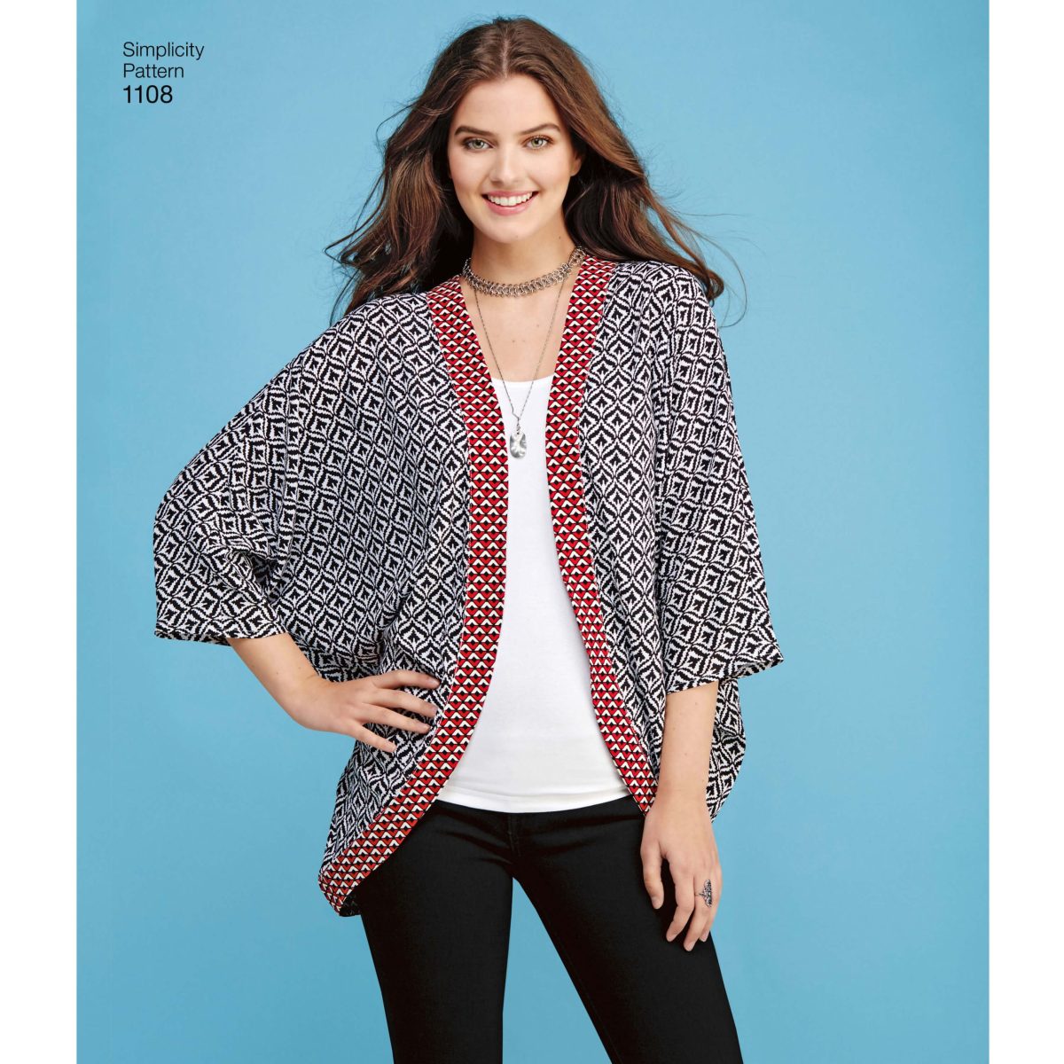Simplicity Sewing Pattern 1108 Misses’ Kimono-Inspired Robe Jackets in ...