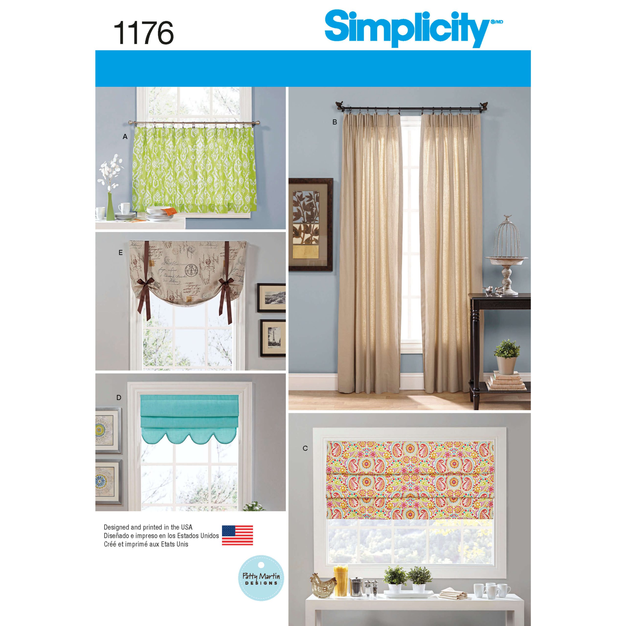S1176 Window Treatments - Sewdirect