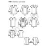 Simplicity Sewing Pattern 1461 Misses’ and Plus Tunic with Neckline and ...