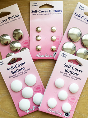 Self-Covered Buttons Made Easy - Sewdirect