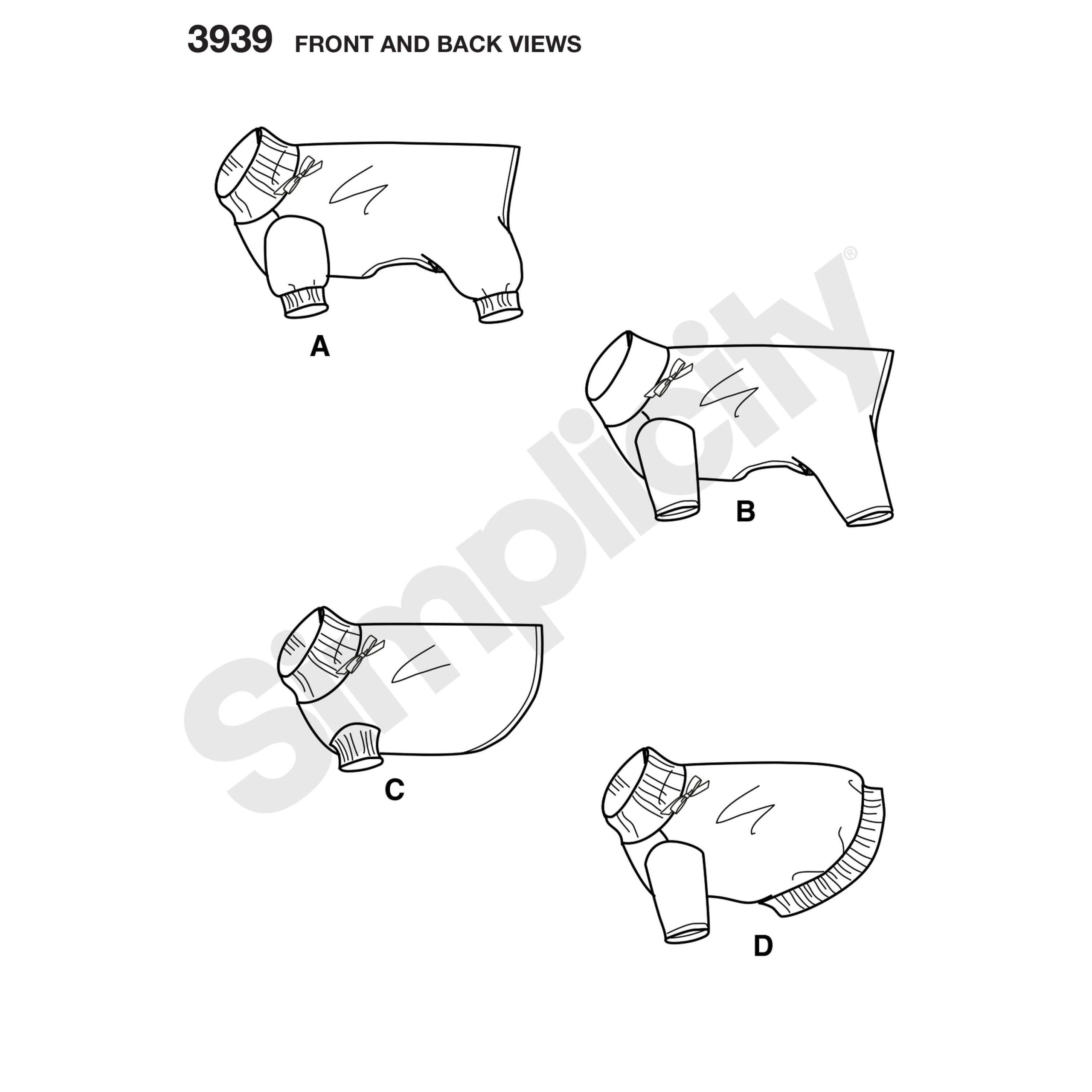 Simplicity Sewing Pattern 3939 Crafts - Sewdirect