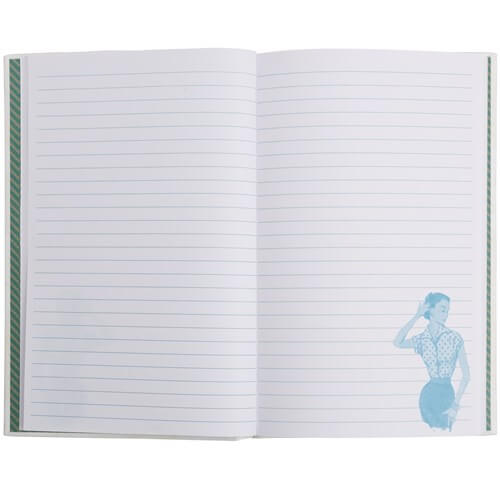 SIMPLICITY VINTAGE HARDCOVER LINED NOTEBOOK - PATTERNS 1605 3238 - Sewdirect