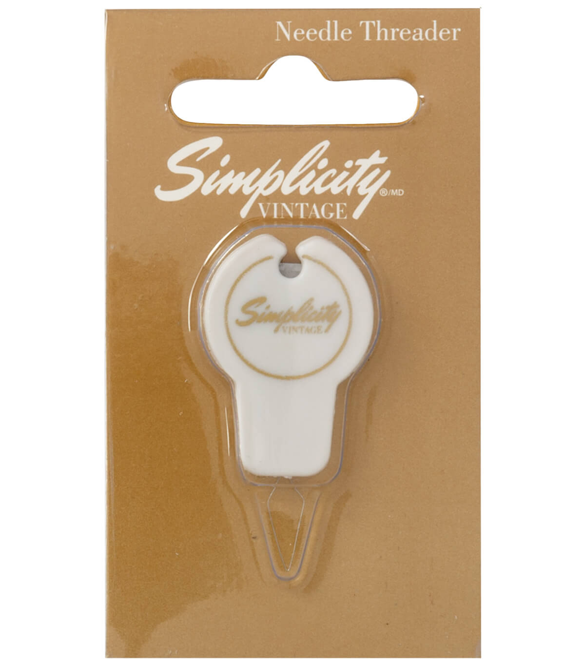 SIMPLICITY VINTAGE NEEDLE THREADER - CREAM - Sewdirect