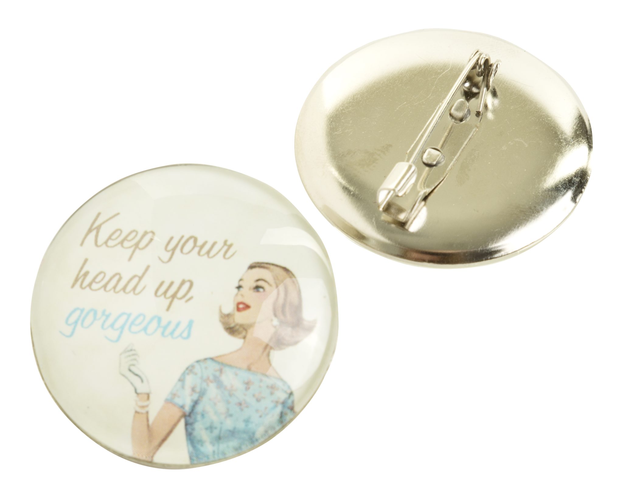 SIMPLICITY VINTAGE DOMED BADGES 2PC - Sewdirect