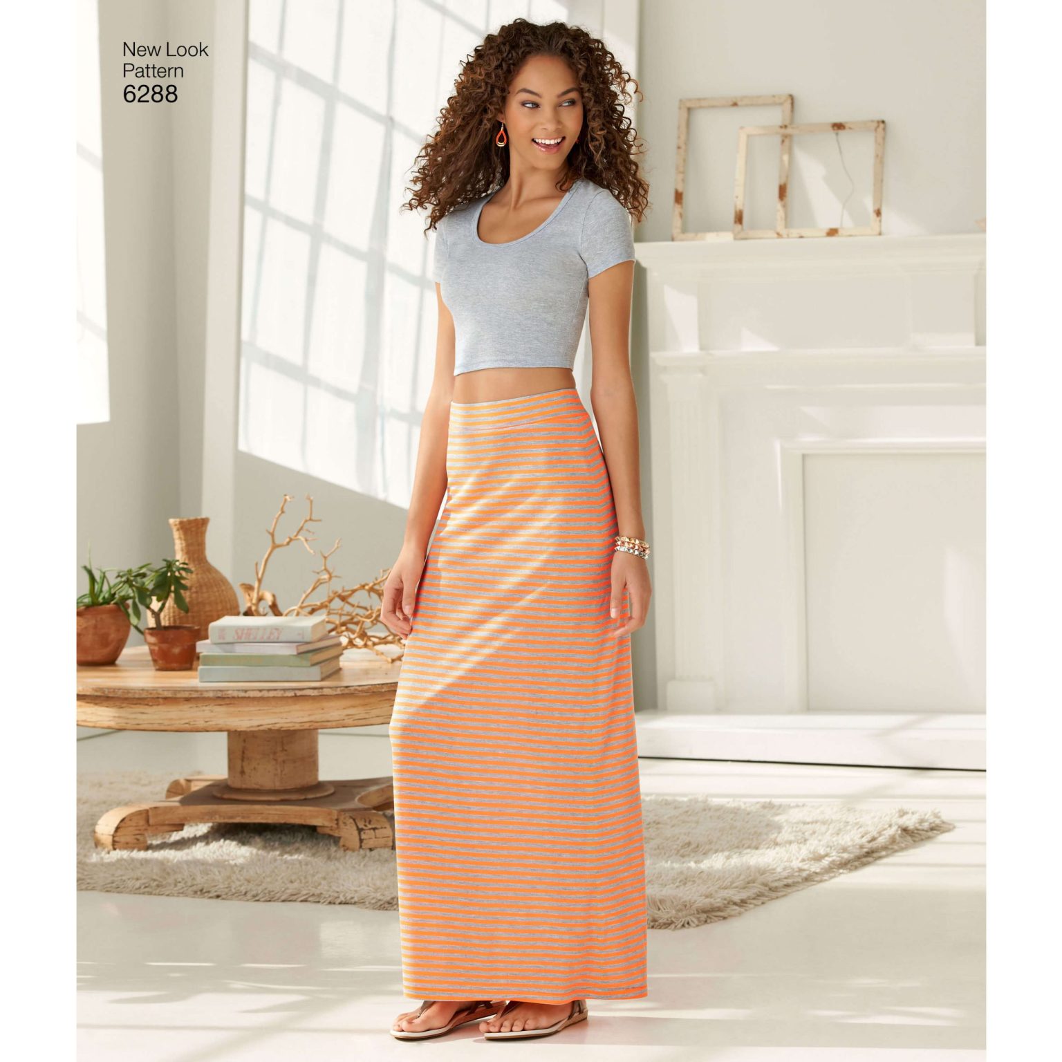 New Look Sewing Pattern N6288 Misses’ Pull on Knit Skirts - Sewdirect