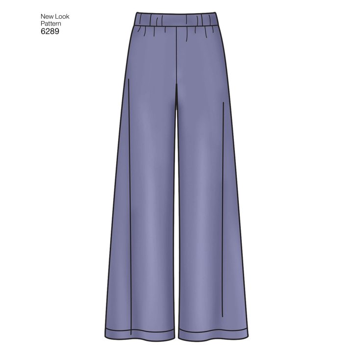 New Look Sewing Pattern N6289 Misses’ Pull-on Trousers or Shorts and ...