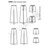 New Look Sewing Pattern N6289 Misses’ Pull-on Trousers or Shorts and ...