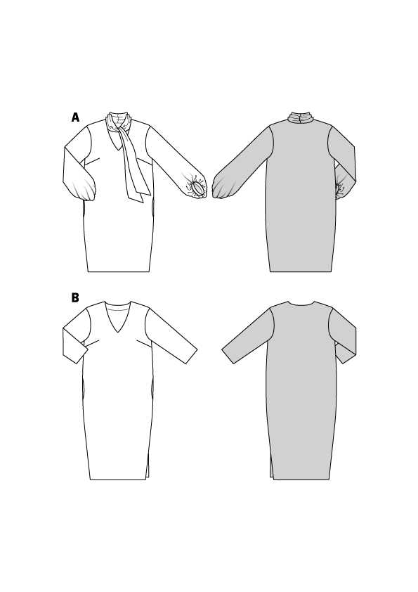 Burda Style Pattern B6363 Women’s Dress - Sewdirect