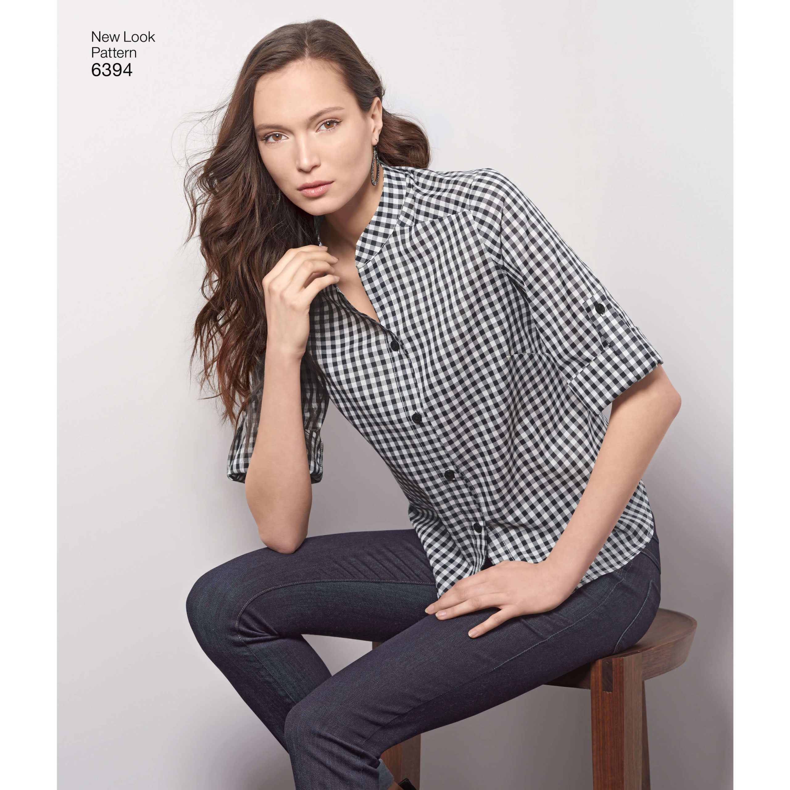 New Look Sewing Pattern 6394 Women’s Button Front Tops - Sewdirect