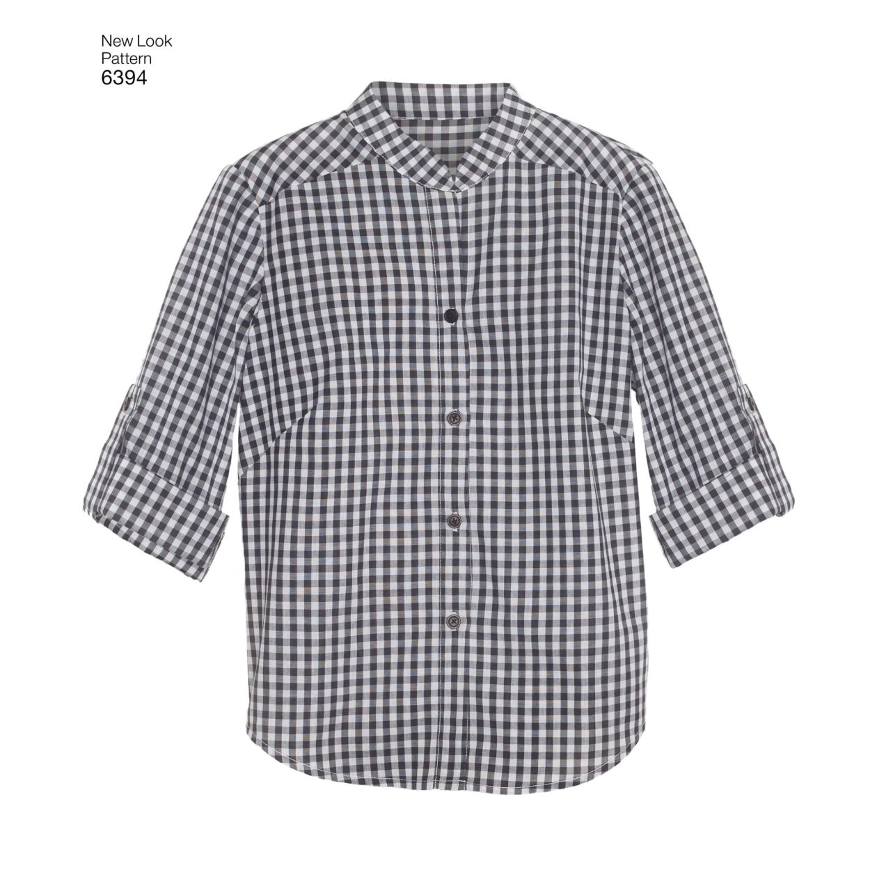 New Look Sewing Pattern 6394 Women’s Button Front Tops - Sewdirect