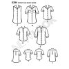 New Look Sewing Pattern 6394 Women’s Button Front Tops - Sewdirect