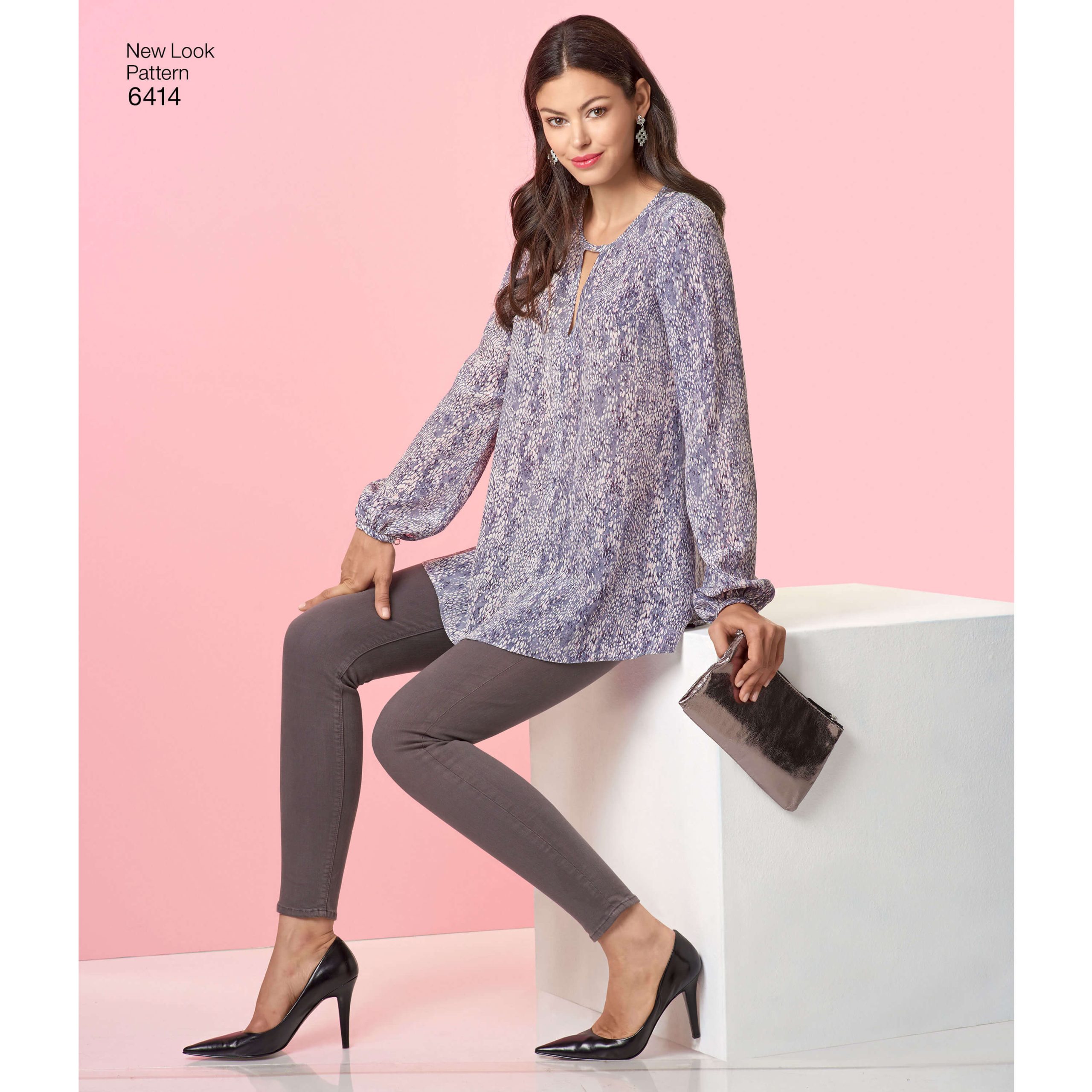 New Look Sewing Pattern N6414 Misses’ Tunic and Top with Neckline ...