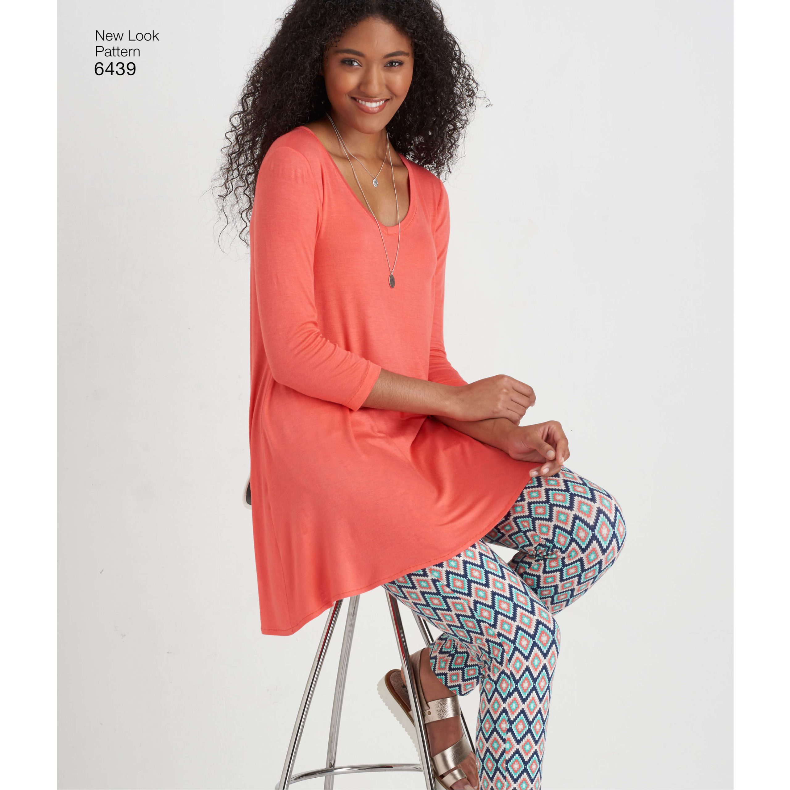 New Look Sewing Pattern N6439 Misses’ Knit Tunics with Leggings - Sewdirect