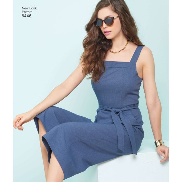 New Look Sewing Pattern N6446 Misses’ Jumpsuits and Dresses - Sewdirect