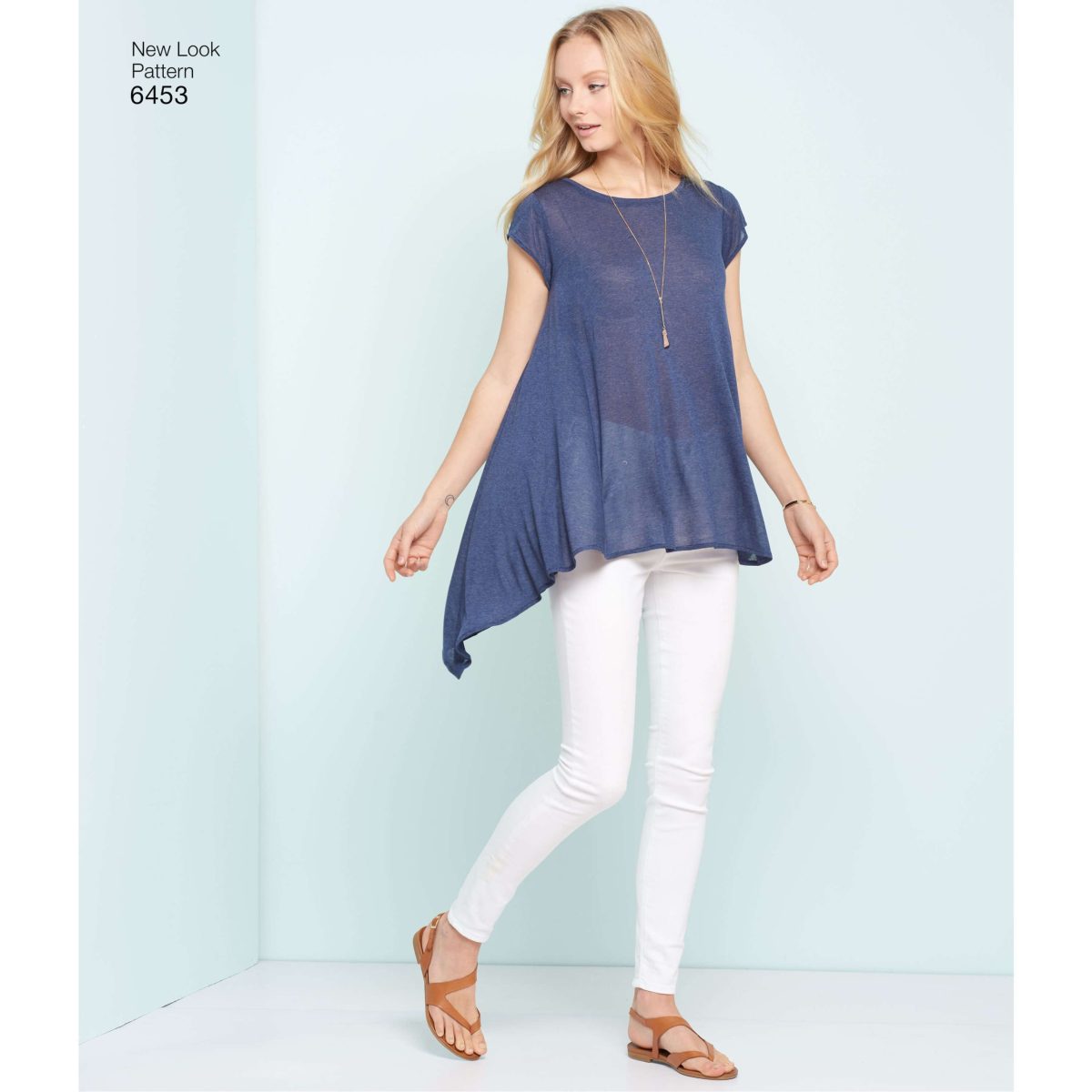 New Look Sewing Pattern N6453 Misses’ Easy Knit Tops - Sewdirect