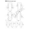 New Look Pattern 6524 Miss Dress with Sleeve Variations - Sewdirect