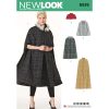 New Look Pattern 6535 Misses’ Capes in Four Lengths - Sewdirect