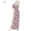 New Look Pattern 6554 Misses’ Knit Jumpsuit and Dresses - Sewdirect