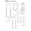 New Look Pattern 6566 Misses’ Tunic, Top and Trousers - Sewdirect