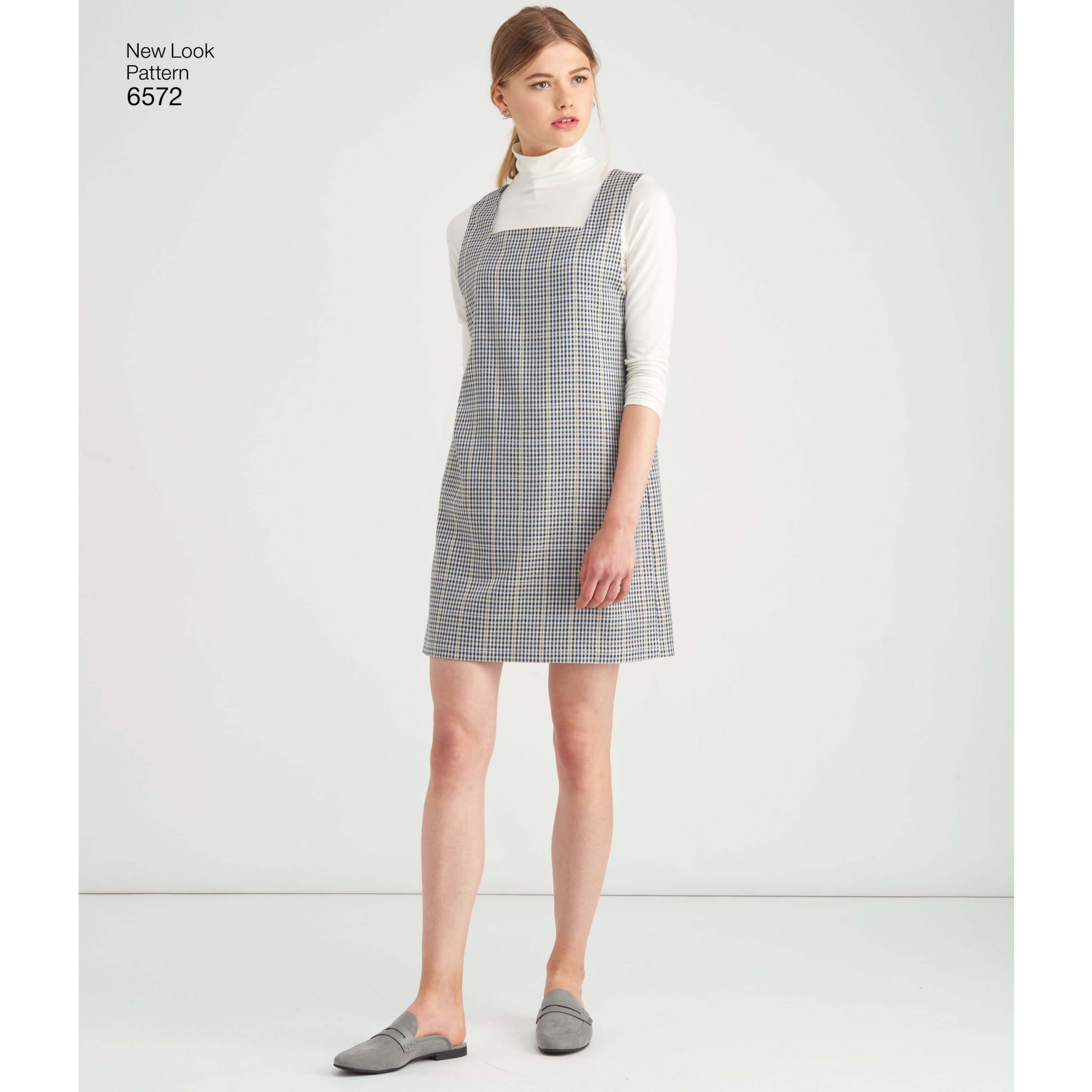 New Look Pattern 6572 Misses’ Jumper Dress - Sewdirect