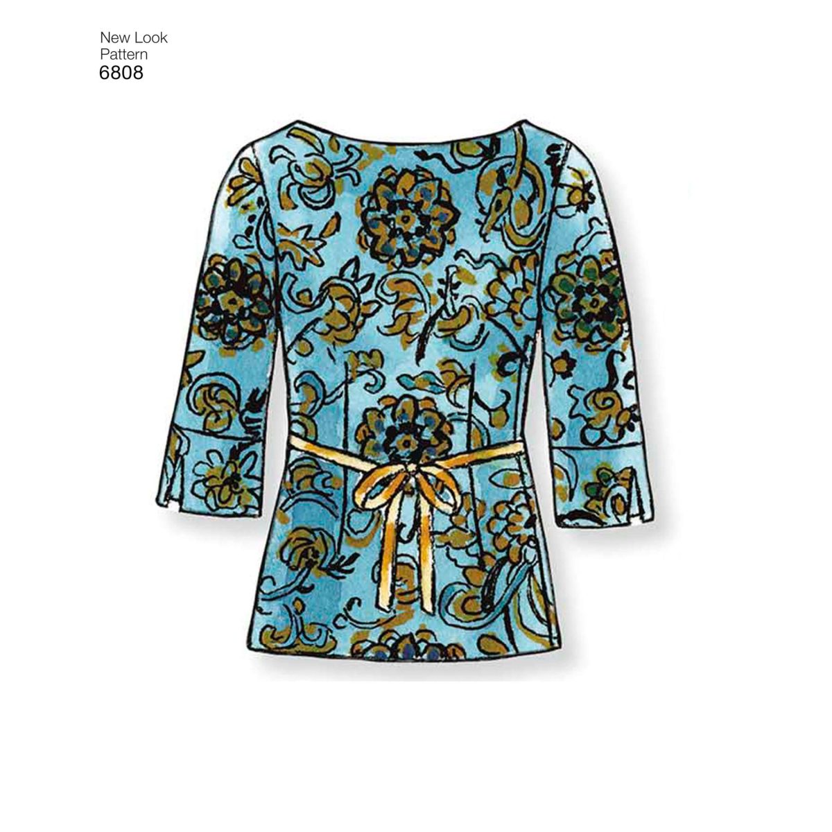 New Look Sewing Pattern N6808 Misses’ Tops - Sewdirect