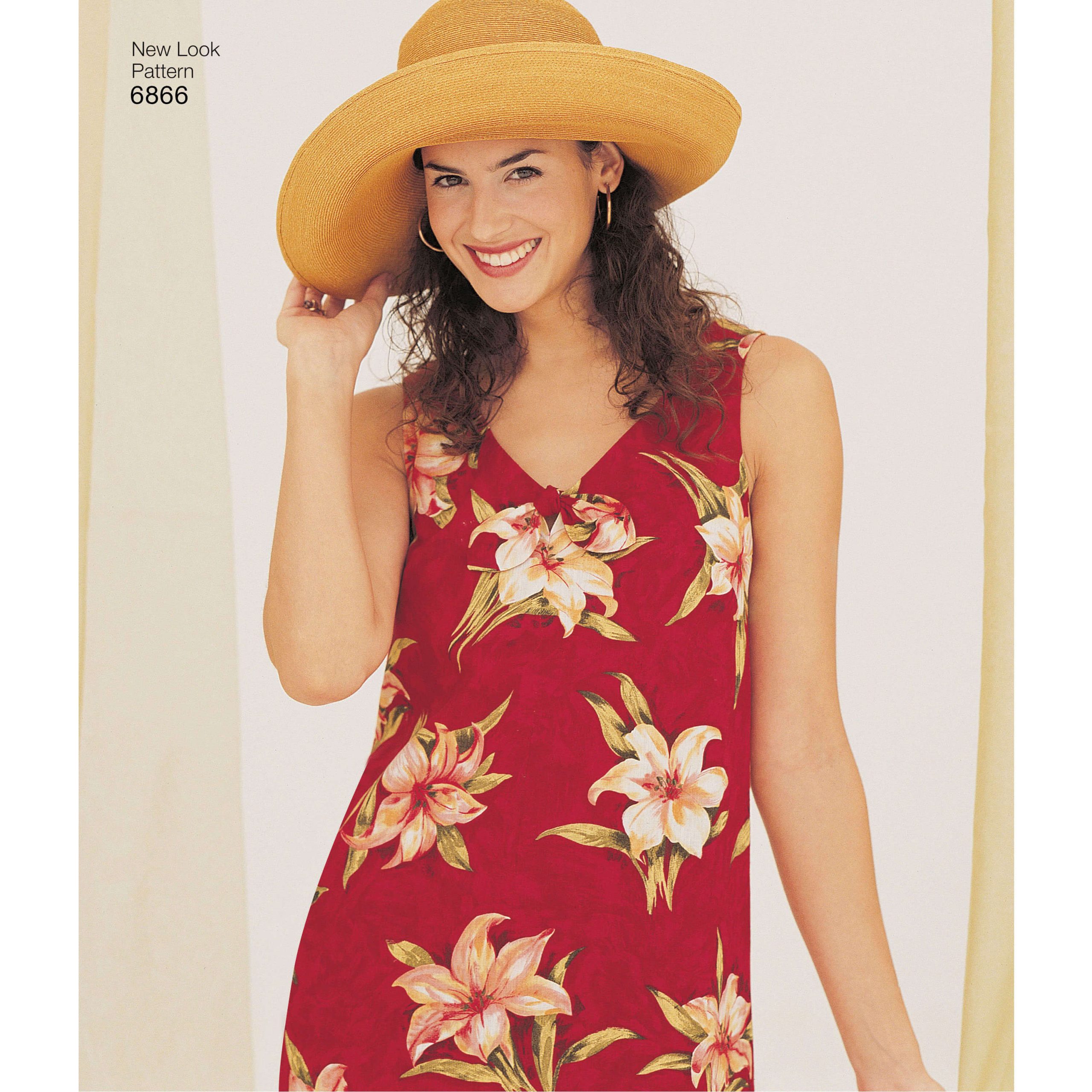 New Look Sewing Pattern N6866 Misses’ Dresses - Sewdirect