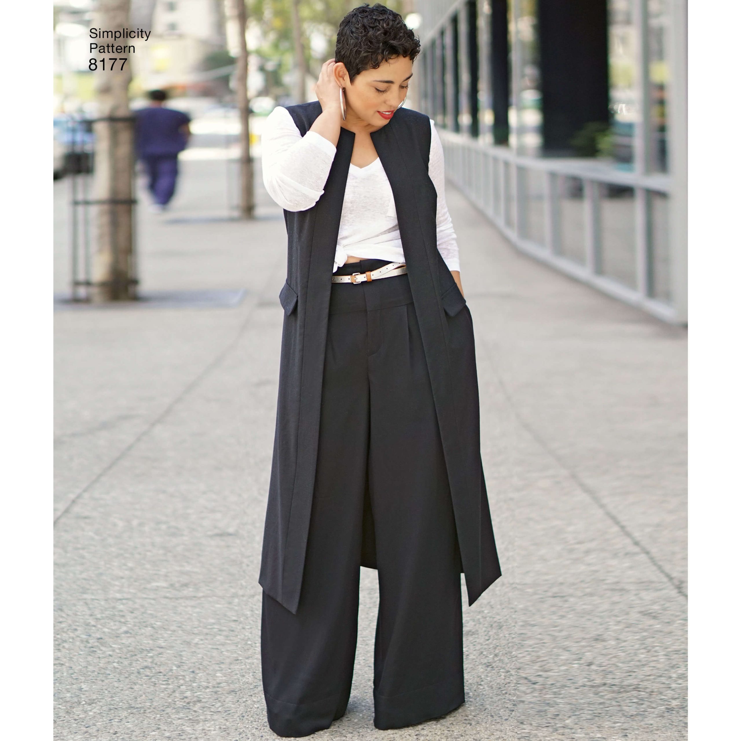 Simplicity Sewing Pattern 8177 Mimi G Style Trousers, Coat or Vest, and ...