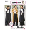 Simplicity Sewing Pattern 8177 Mimi G Style Trousers, Coat or Vest, and ...