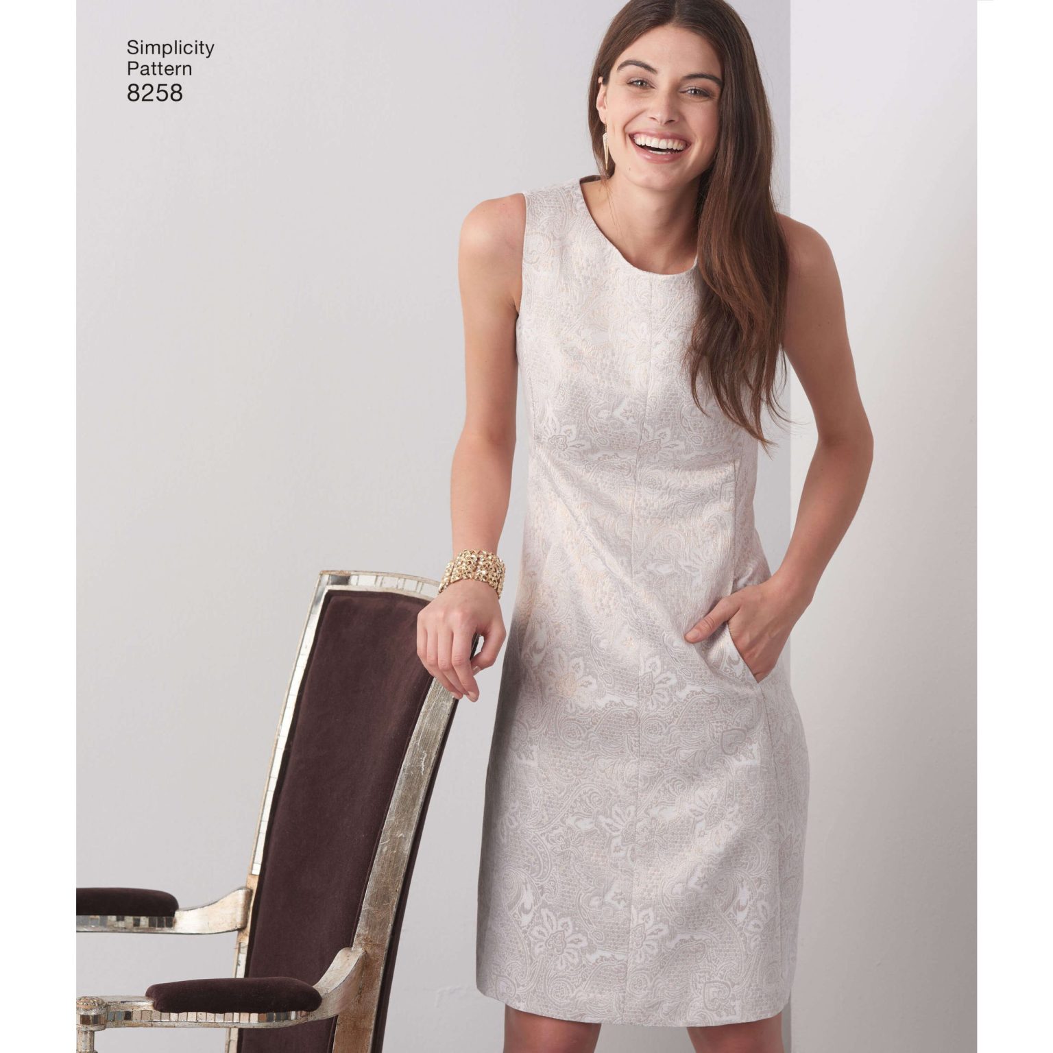 Simplicity Pattern 8258 Misses’ and Plus Size Amazing Fit Dress - Sewdirect