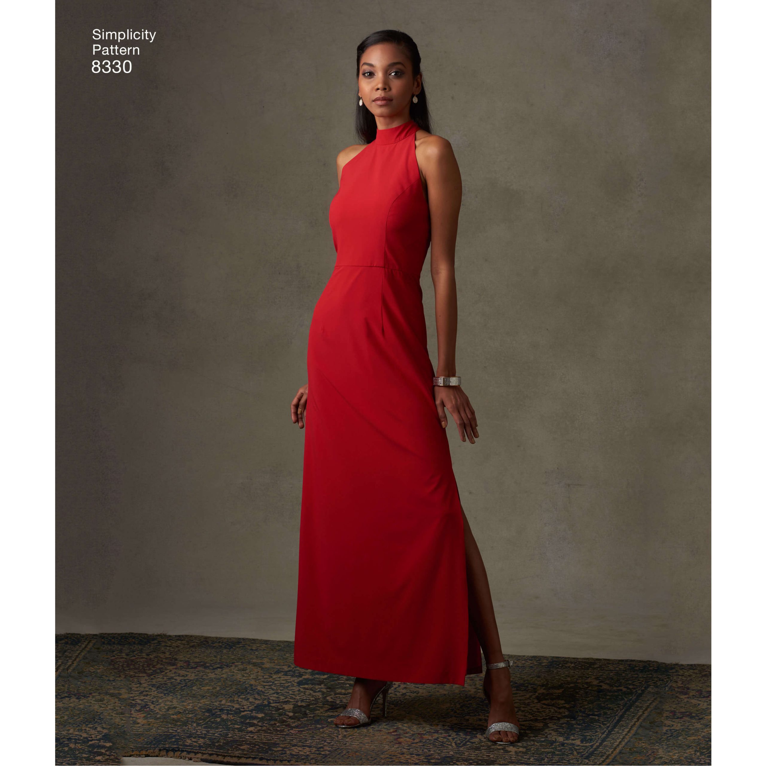 Simplicity Pattern 8330 Misses’ Dress with Skirt and Back Variations ...