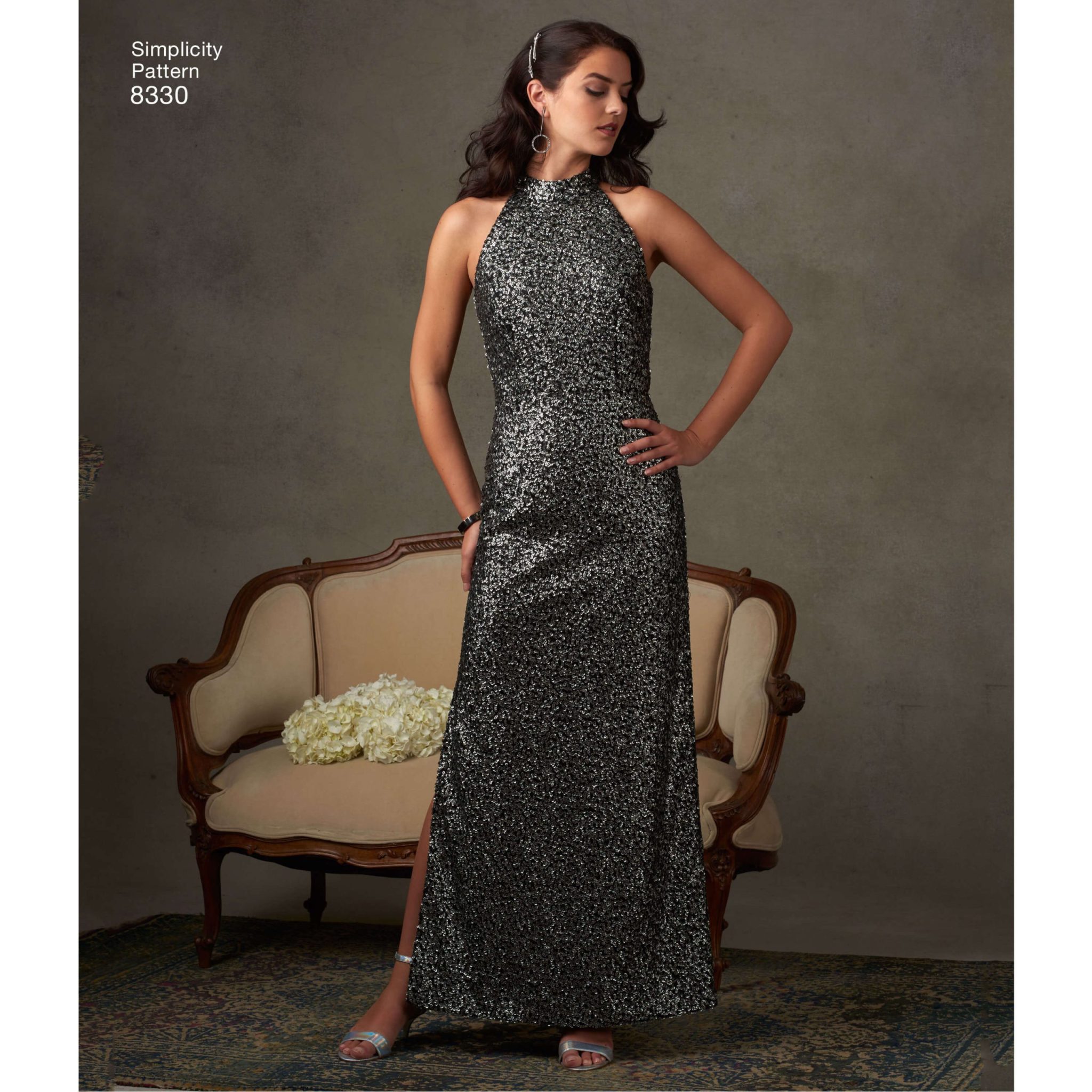 Simplicity Pattern 8330 Misses’ Dress with Skirt and Back Variations ...