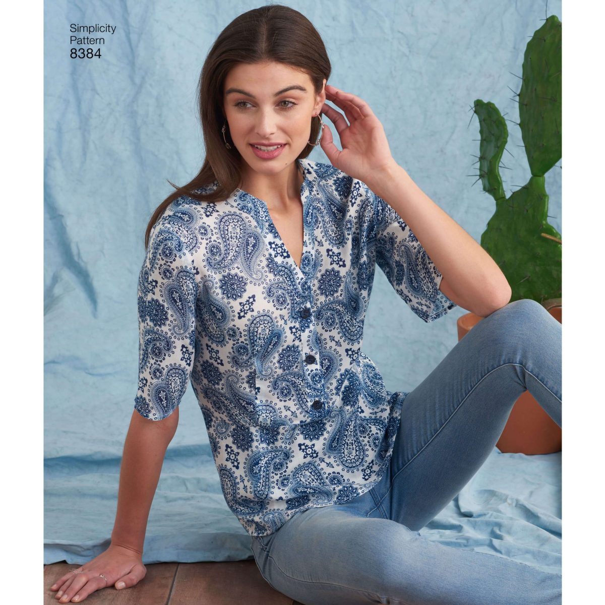 Simplicity Pattern 8384 Misses’ Dress with Length Variations and Top ...