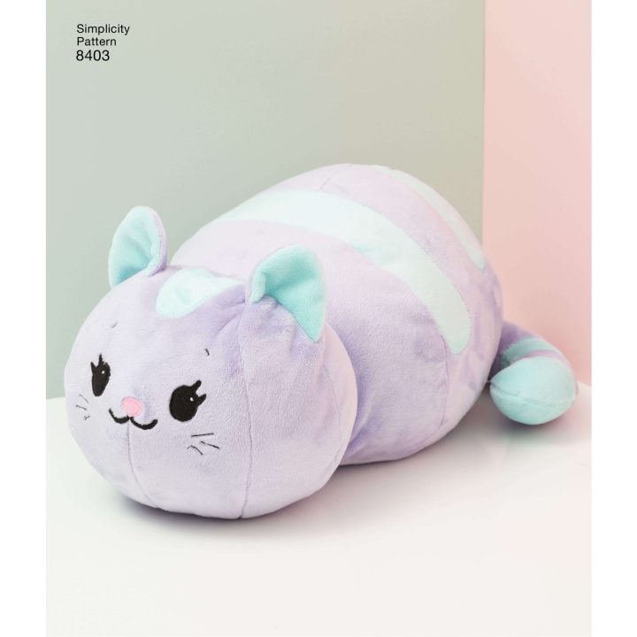 Simplicity Pattern 8403 Stuffed Kitties - Sewdirect