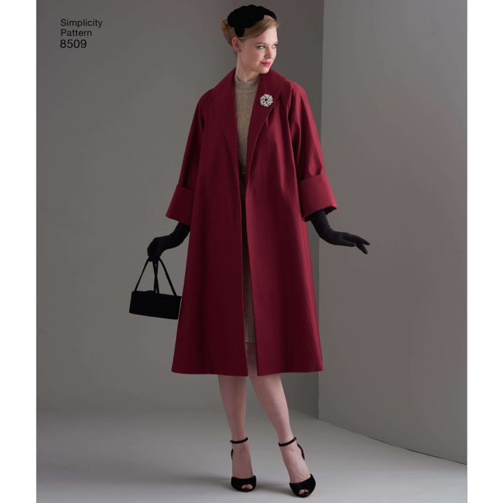 Simplicity Pattern 8509 Misses’ Vintage Coat or Jacket - Sewdirect