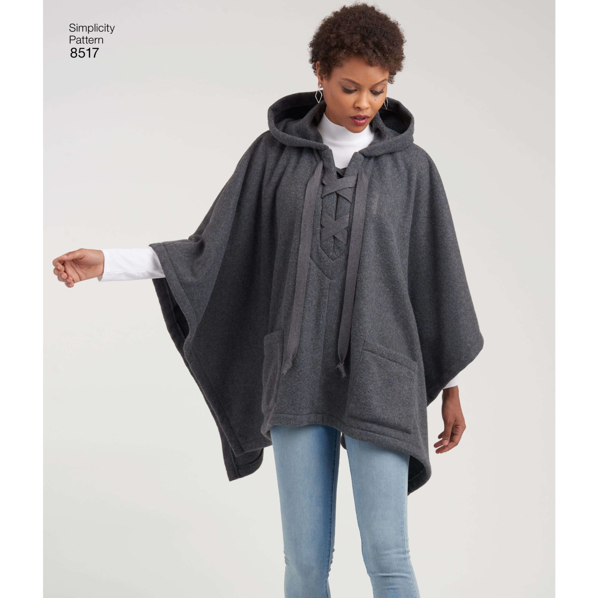 Simplicity Pattern 8517 Misses’ Set of Ponchos - Sewdirect