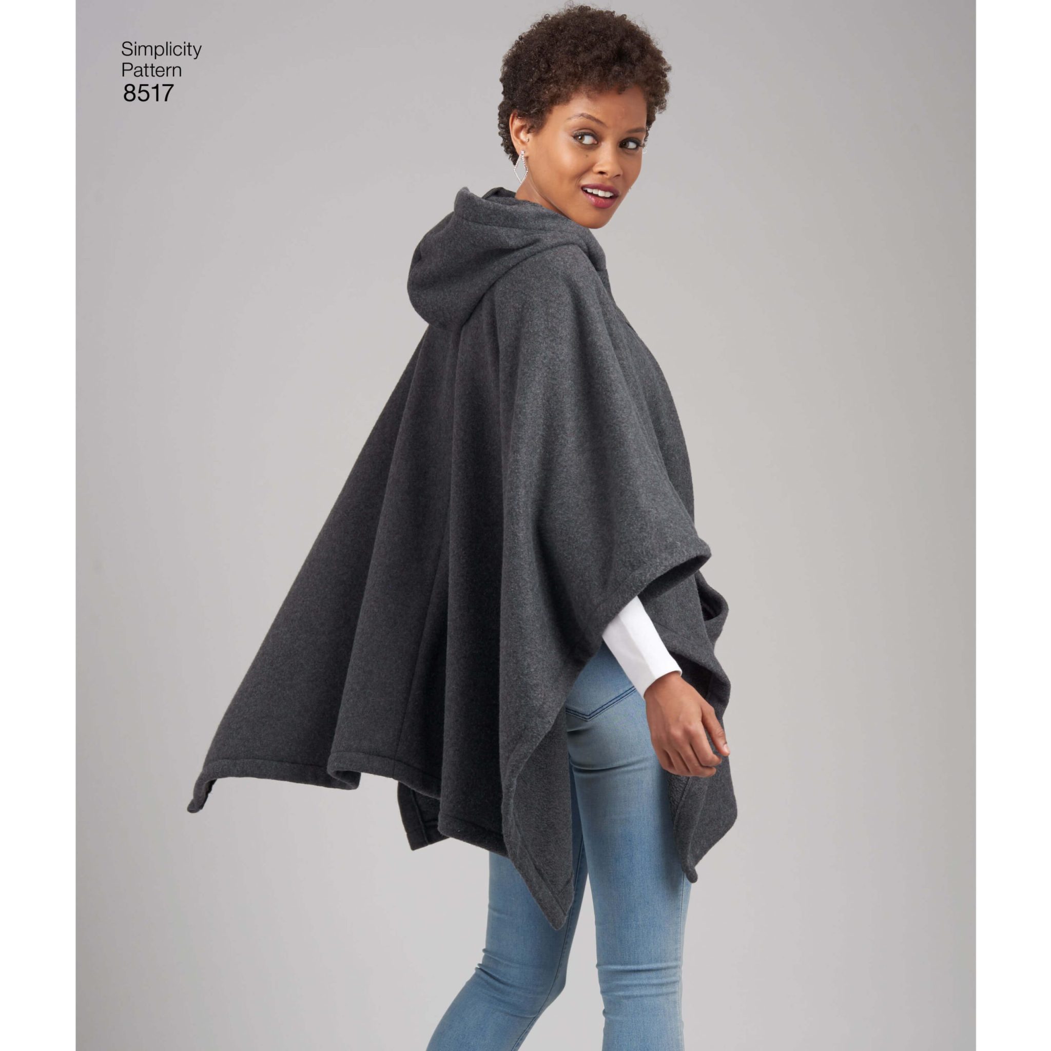 Simplicity Pattern 8517 Misses’ Set of Ponchos - Sewdirect