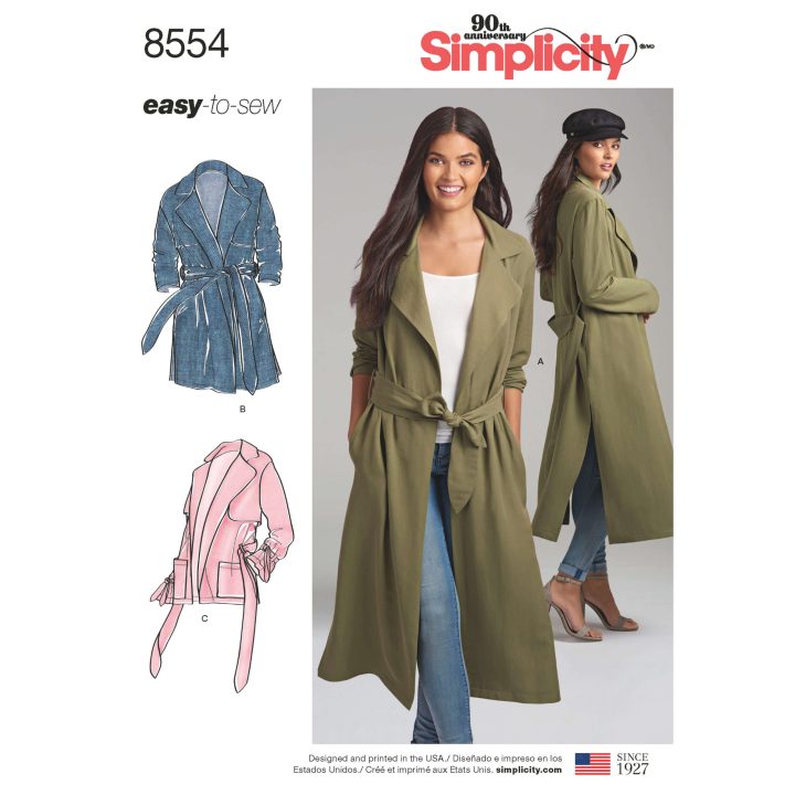 Our Best Trench Coat Sewing Patterns - Sewdirect
