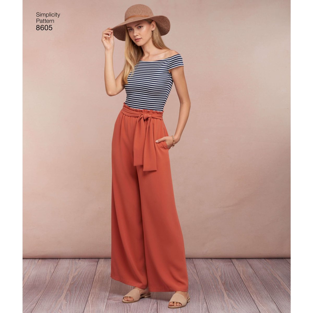 Simplicity Sewing Pattern 8605 Misses’ Pull on Skirt and Trousers ...
