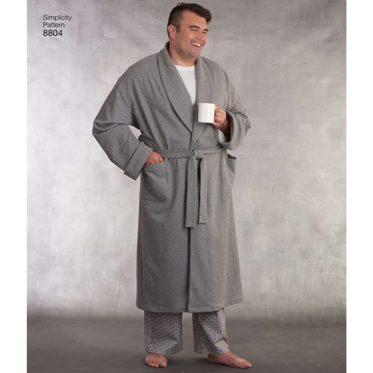Simplicity Sewing Pattern 8804 Women’s and Men’s Robe and Trousers ...