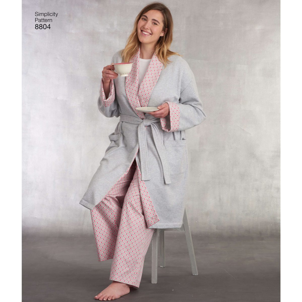 Simplicity Sewing Pattern 8804 Women’s and Men’s Robe and Trousers ...