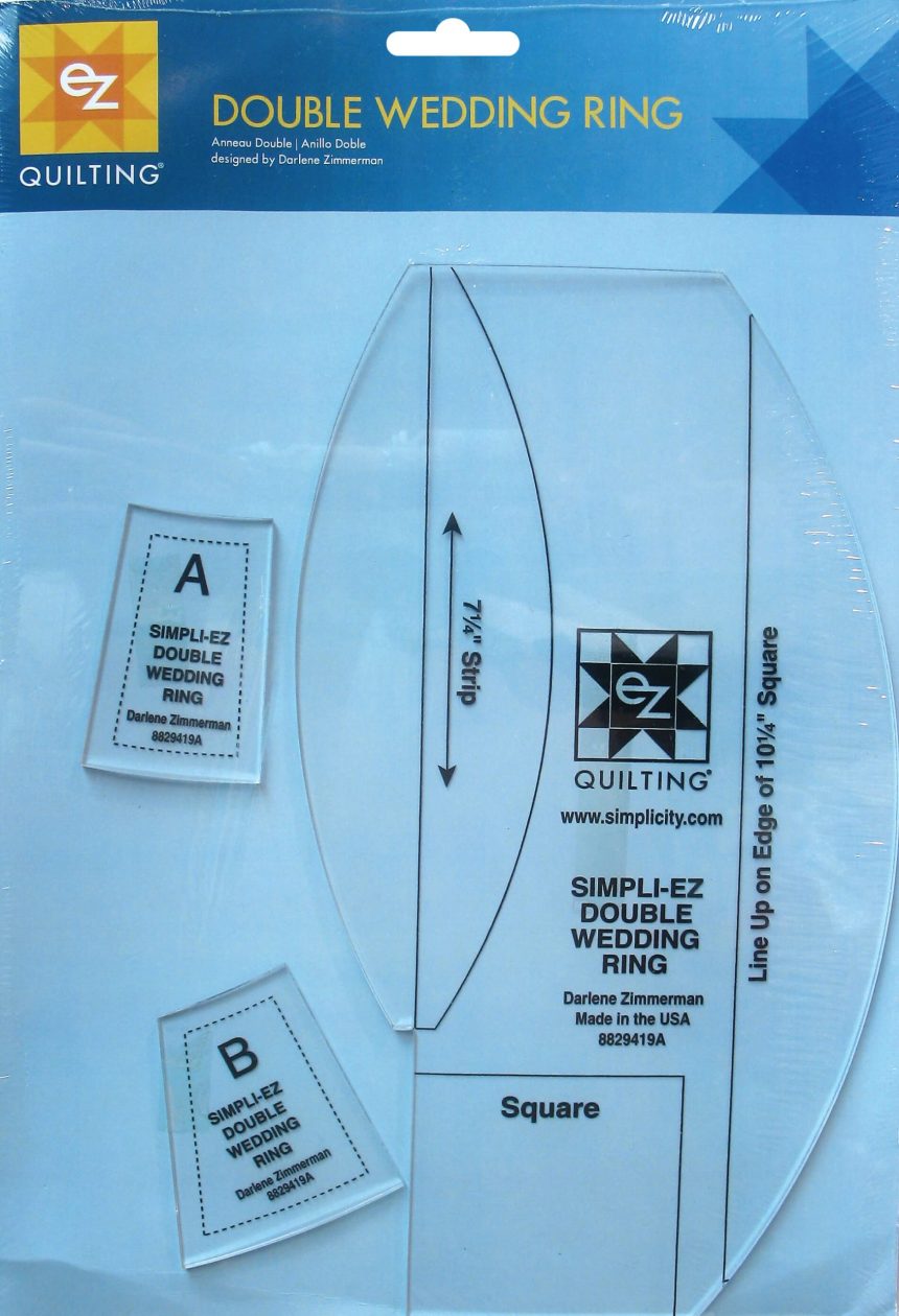 DOUBLE WEDDING RING - Sewdirect