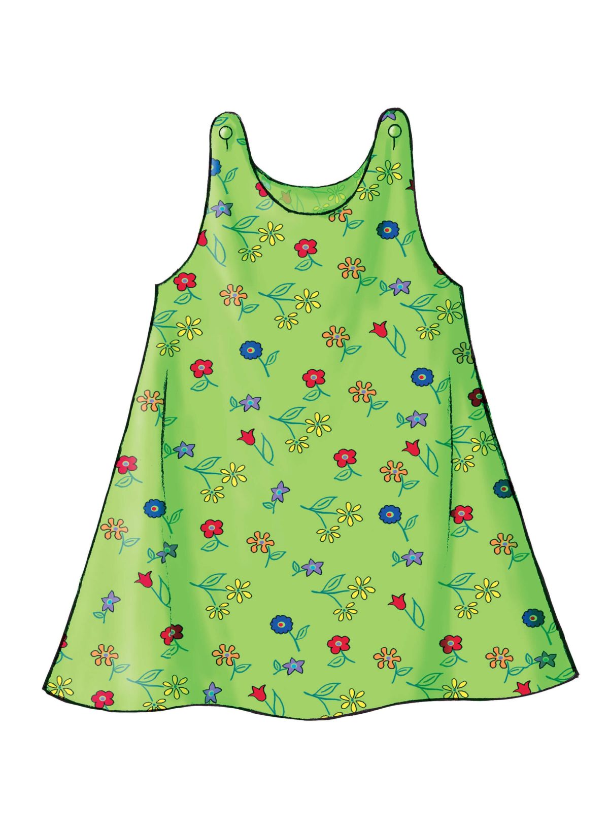 Butterick Sewing Pattern B3772 Toddlers’ & Children’s Dress - Sewdirect