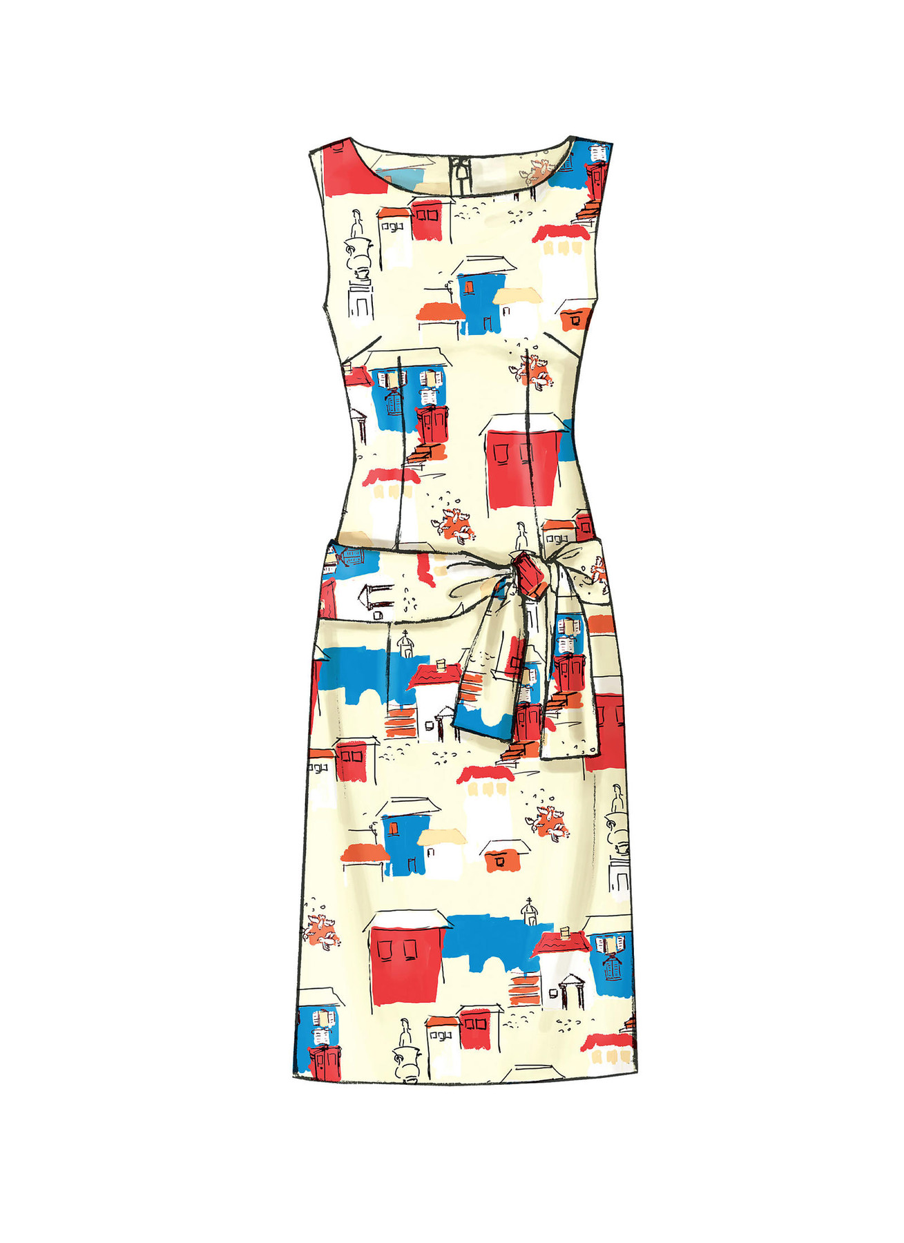 Butterick Sewing Pattern B4386 Misses’/Misses’ Petite Sheath Shift ...