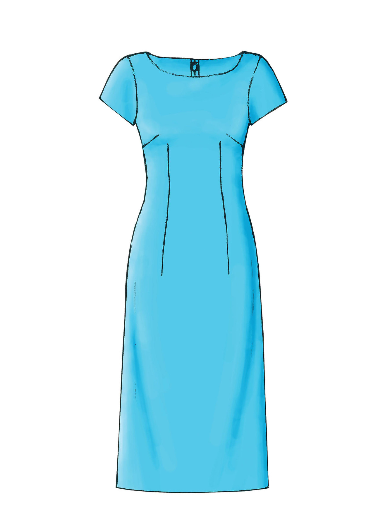 Butterick Sewing Pattern B4386 Misses’/Misses’ Petite Sheath Shift ...