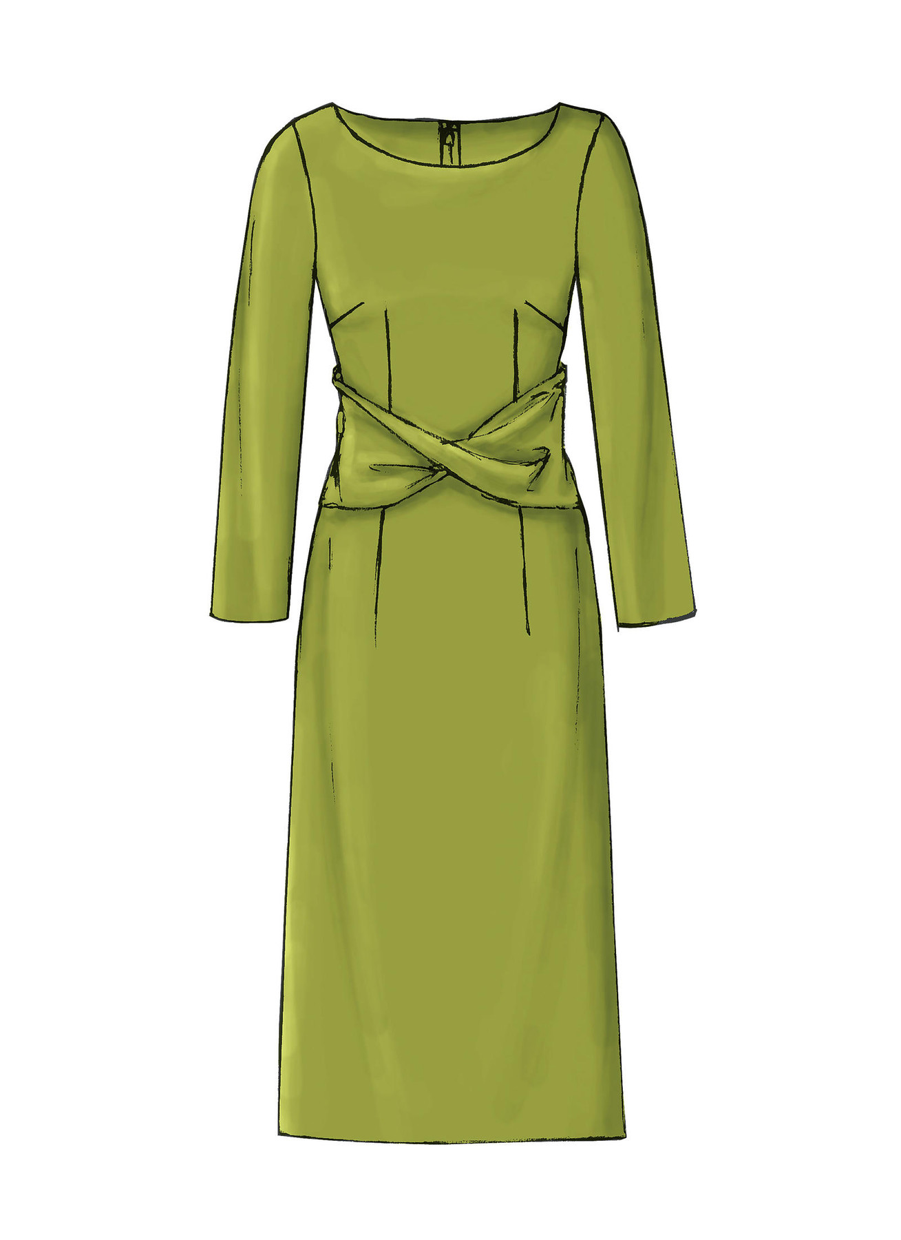 Butterick Sewing Pattern B4386 Misses’/Misses’ Petite Sheath Shift ...