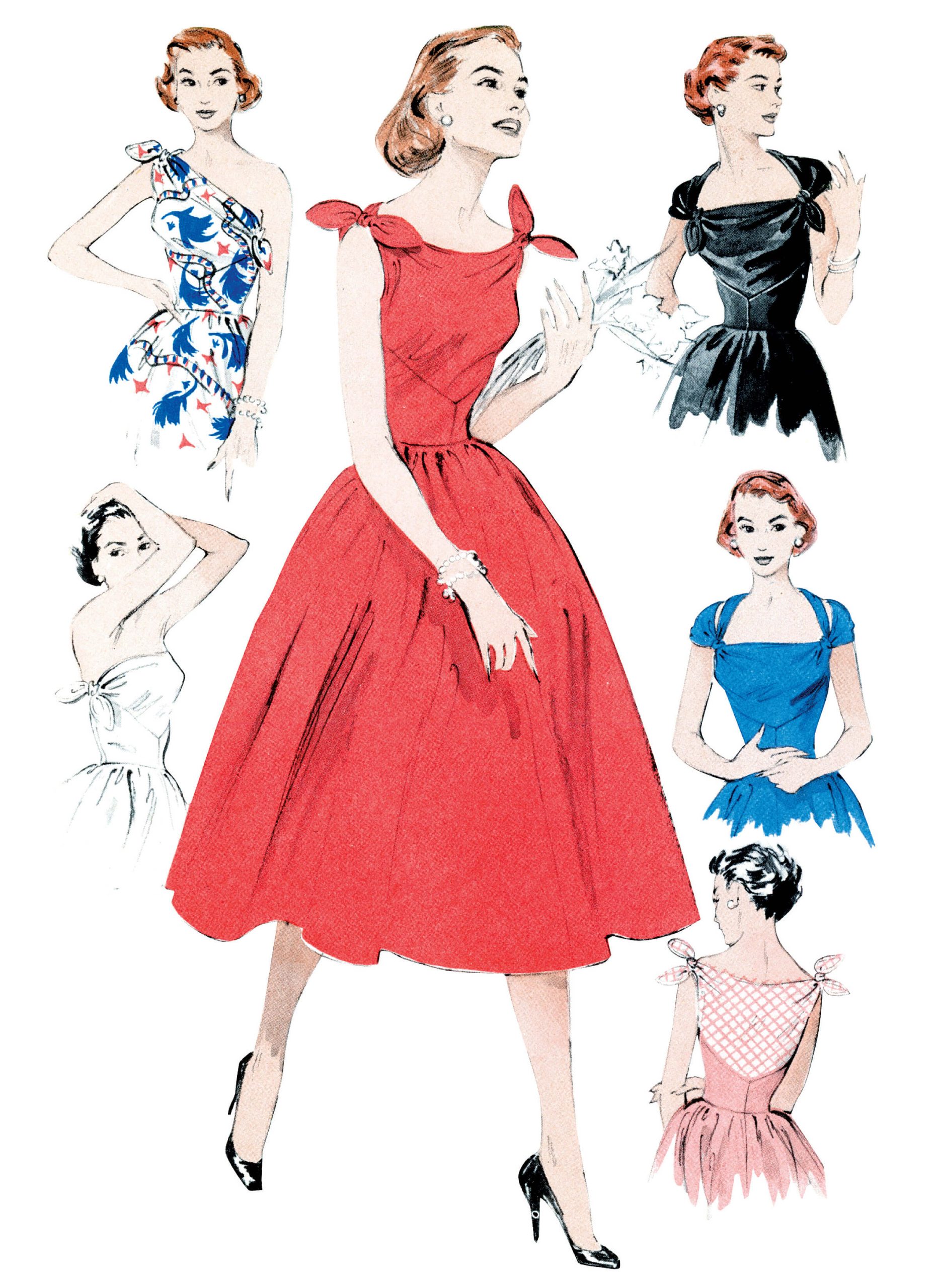 Butterick Sewing Pattern B5708 Misses’ Dress - Sewdirect