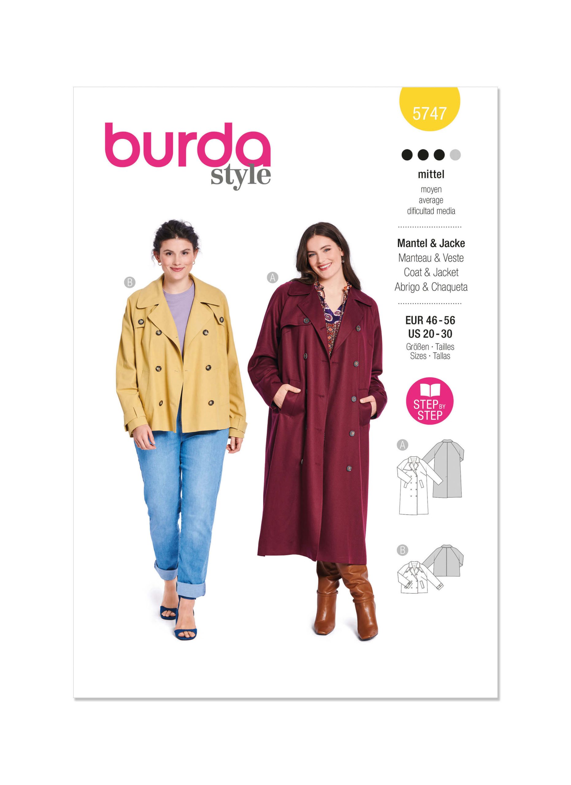 Burda Style Sewing Patterns - Sewdirect
