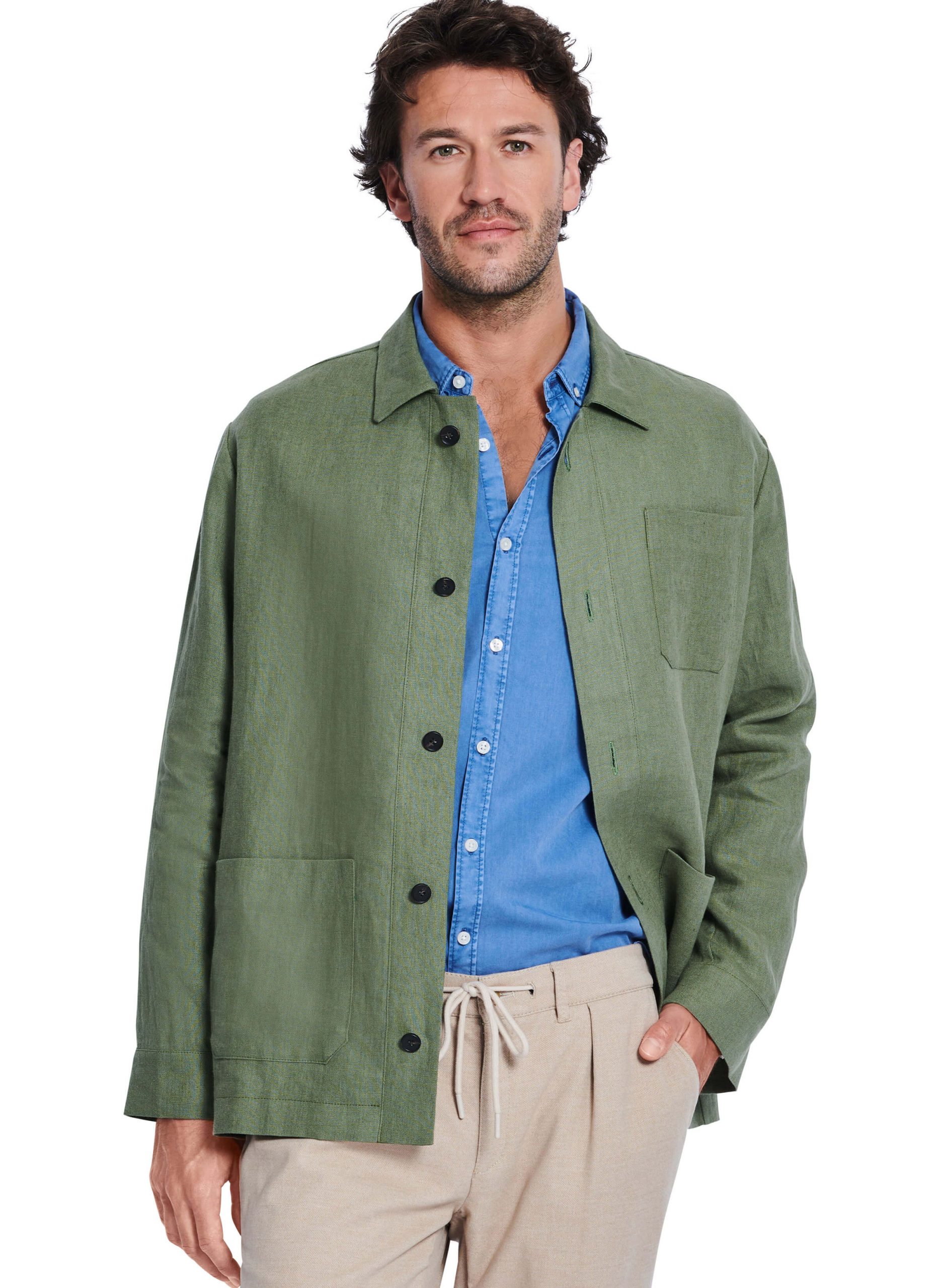 Burda Style Pattern 5842 Men’s Shirt - Sewdirect