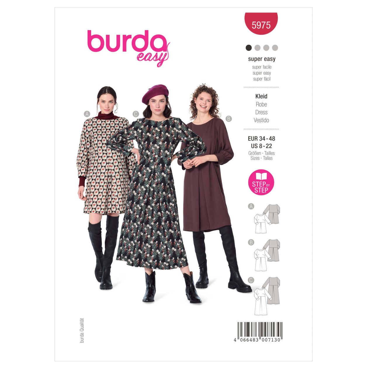 Burda Style Pattern B5975 Misses’ Dress - Sewdirect