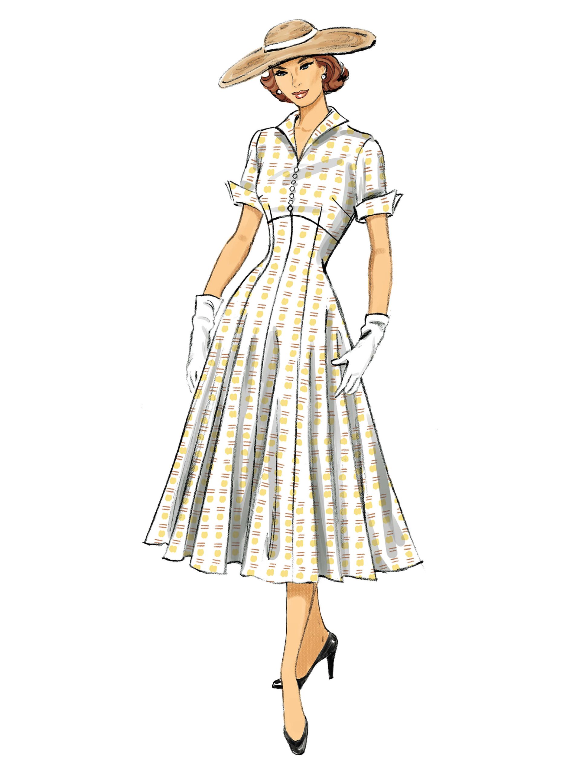 Butterick Sewing Pattern B6018 Misses’ Dress - Sewdirect